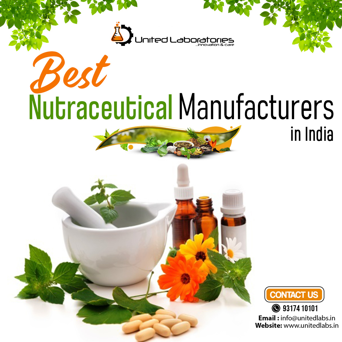 Nutraceutical Manufacturer in Punjab - United Laboratories