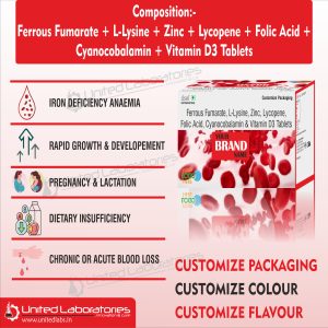 Ferrous Fumarate + Folic Acid Syrup - United Laboratories